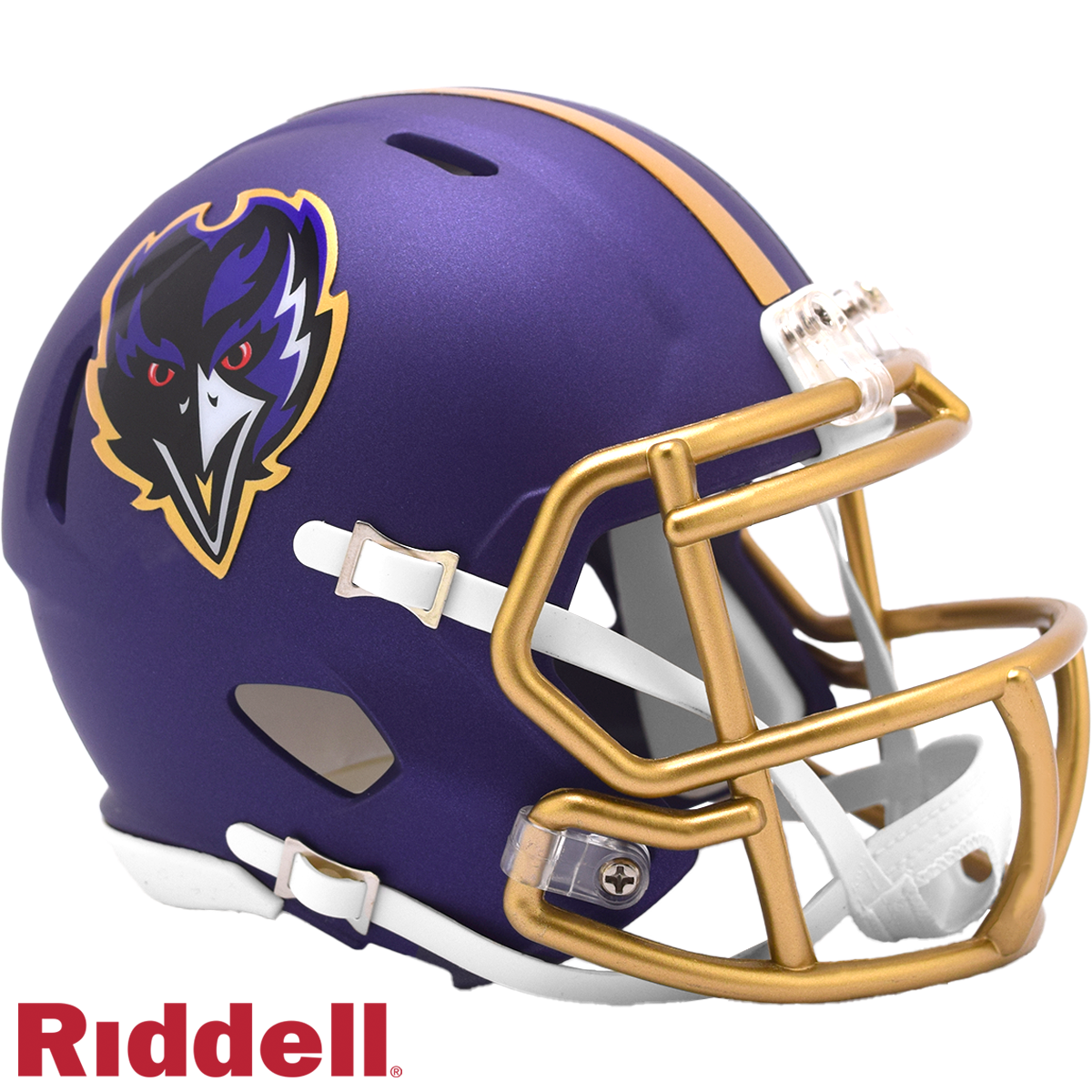 BALTIMORE RAVENS 2024 ON FIELD ALTERNATE STYLE SPEED MINI HELMET | The ...