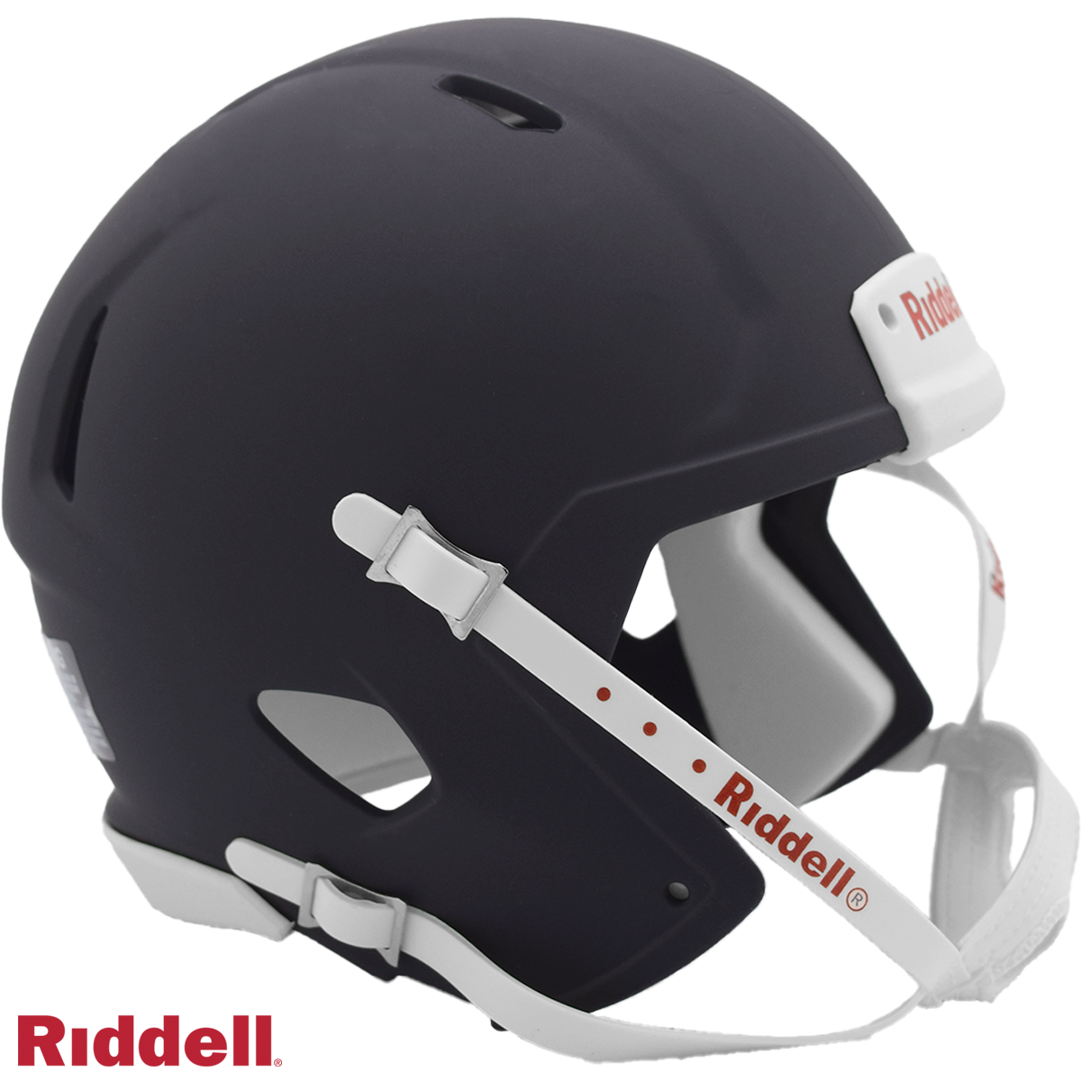 MATTE BLACK W WHITE PARTS SPEED BLANK MINI HELMET SHELL | The Sports ...