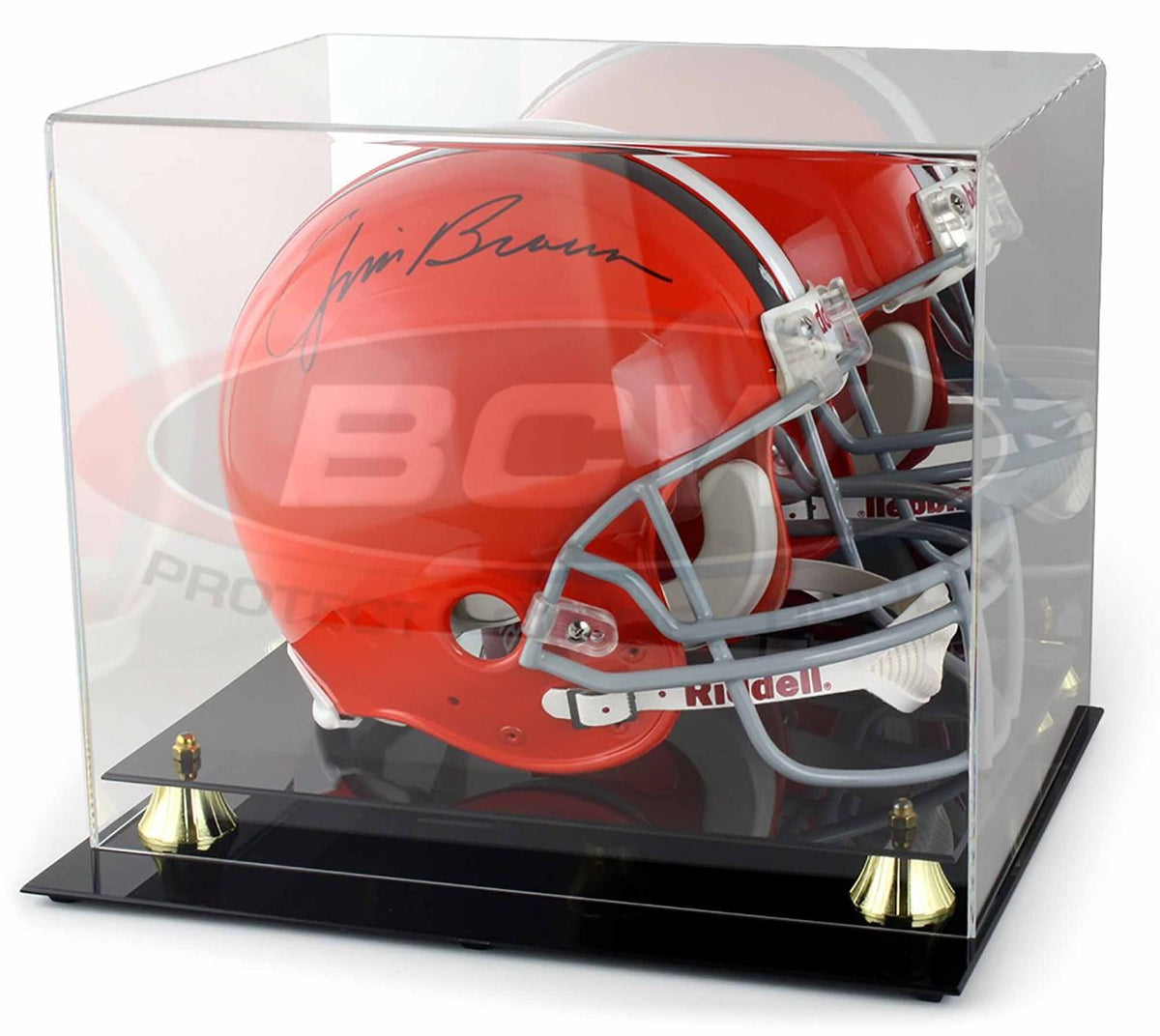 FULL SIZE HELMET ACRYLIC DISPLAY CASE BY BCW | The Sports Bunker.com
