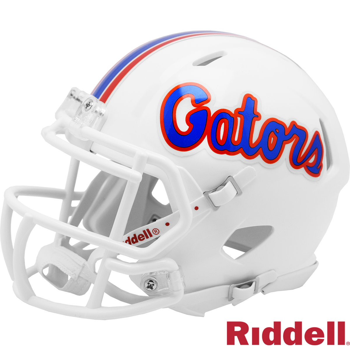 FLORIDA GATORS WHITE 2015 NCAA SPEED MINI HELMET | The Sports Bunker.com