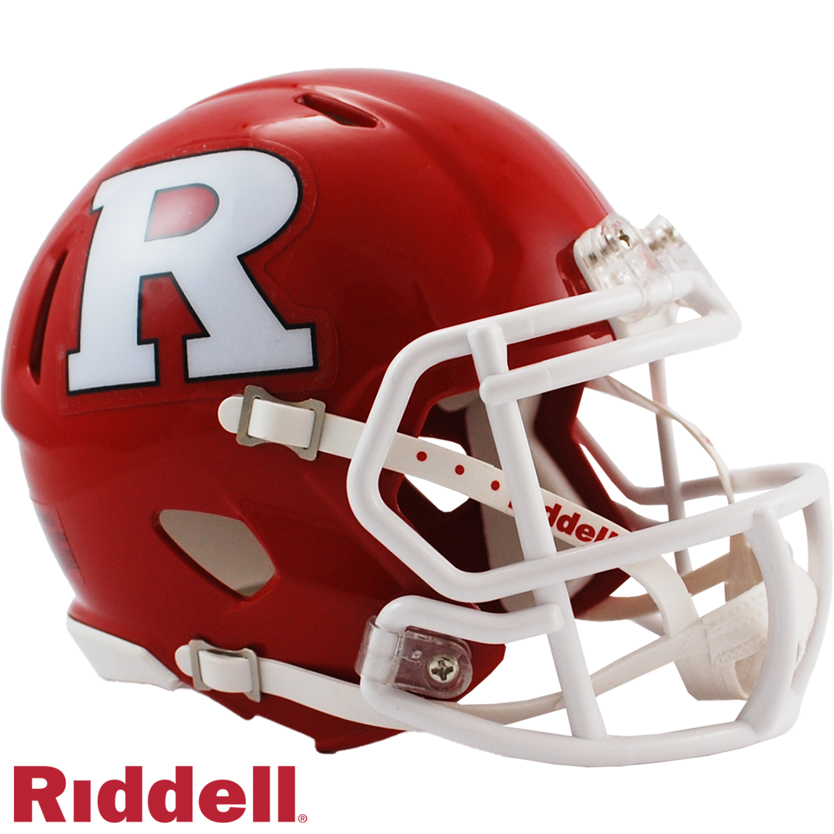 RUTGERS SCARLET KNIGHTS NCAA SPEED MINI HELMET | The Sports Bunker.com